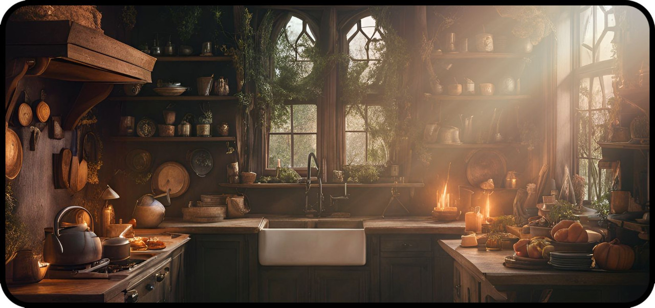 (NEW)Enchanted Kitchen - Teddy's Rainbow