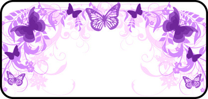 Flutterby Purple - Teddy's Rainbow