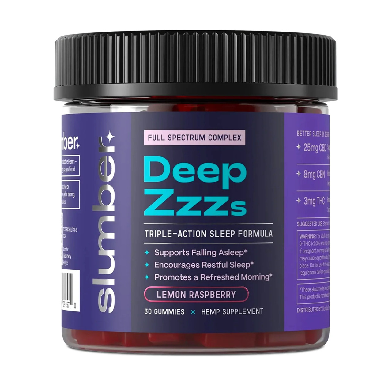Slumber Deep Zzzs Sleep Gummies | My CBD Solution