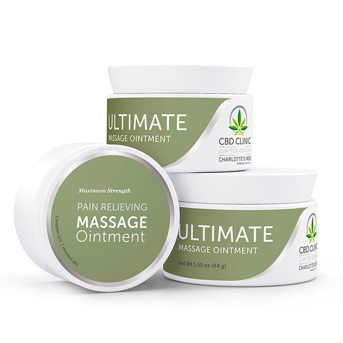 CBD CLINIC™ Ultimate Massage Ointment | My CBD Solution