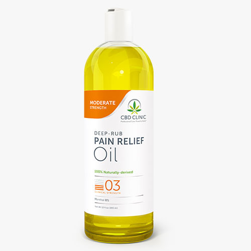CBD Clinic Level 5 Pain Relief Oil | My CBD Solution