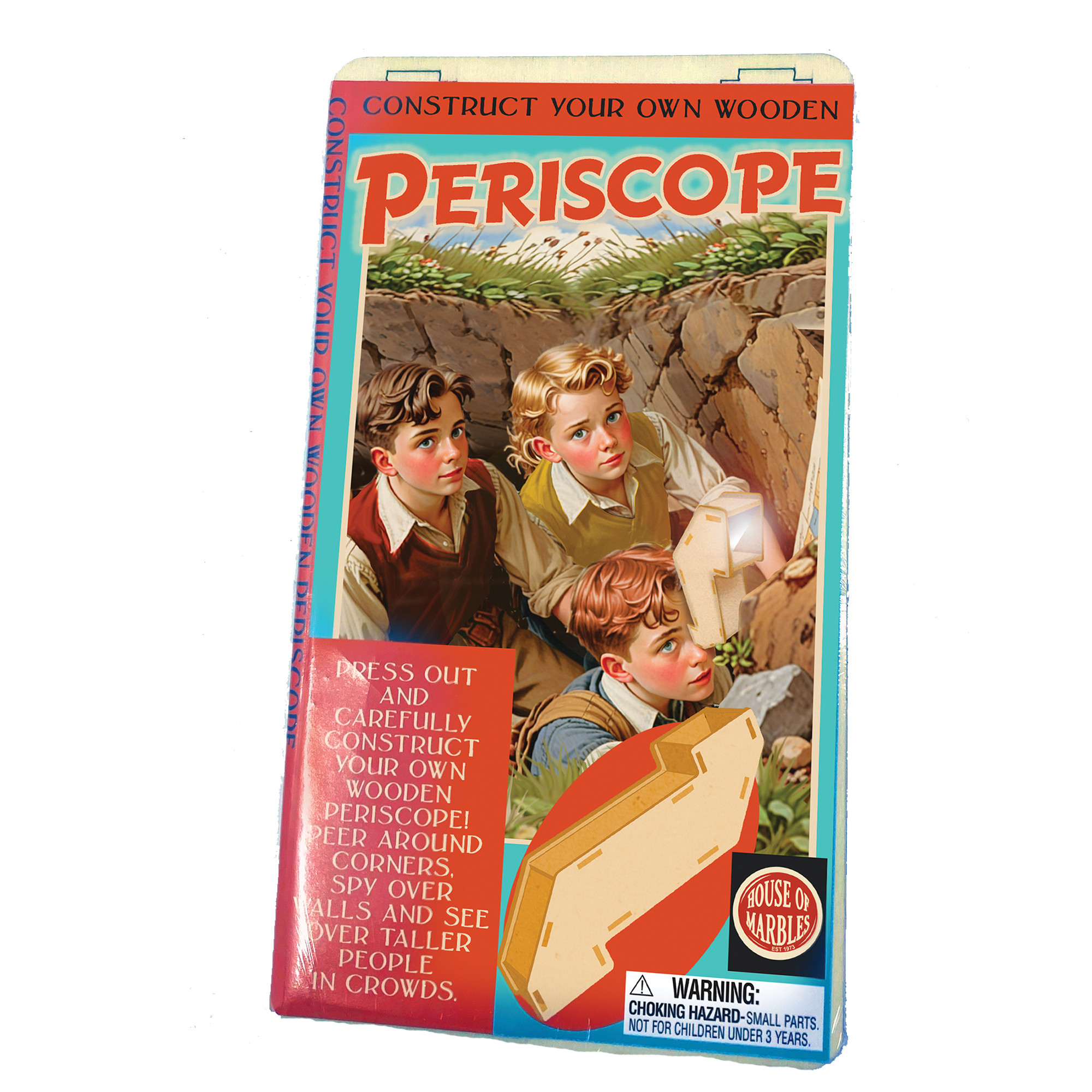 Wooden Periscope Construction Kit - Nonsuch