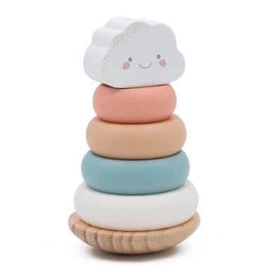 Cloud Wobbly Stacking Tower - Nonsuch
