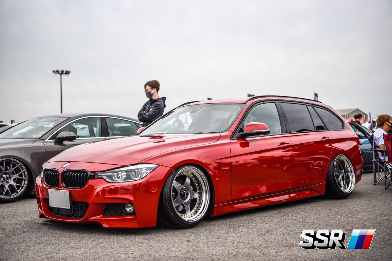 SSR Professor SP6 5x120 19X8+37 NR Disk Titan Silver - Threepieceus