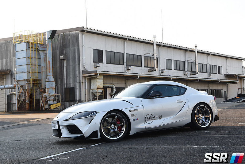 Ssr Reiner Type 6R 5x100 18X9.5 45 Super Low Disk Titan Silver ...