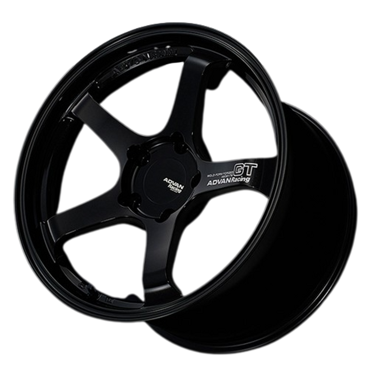 Advan GT 18x12.0+47 Racing Titanium Black - Threepieceus