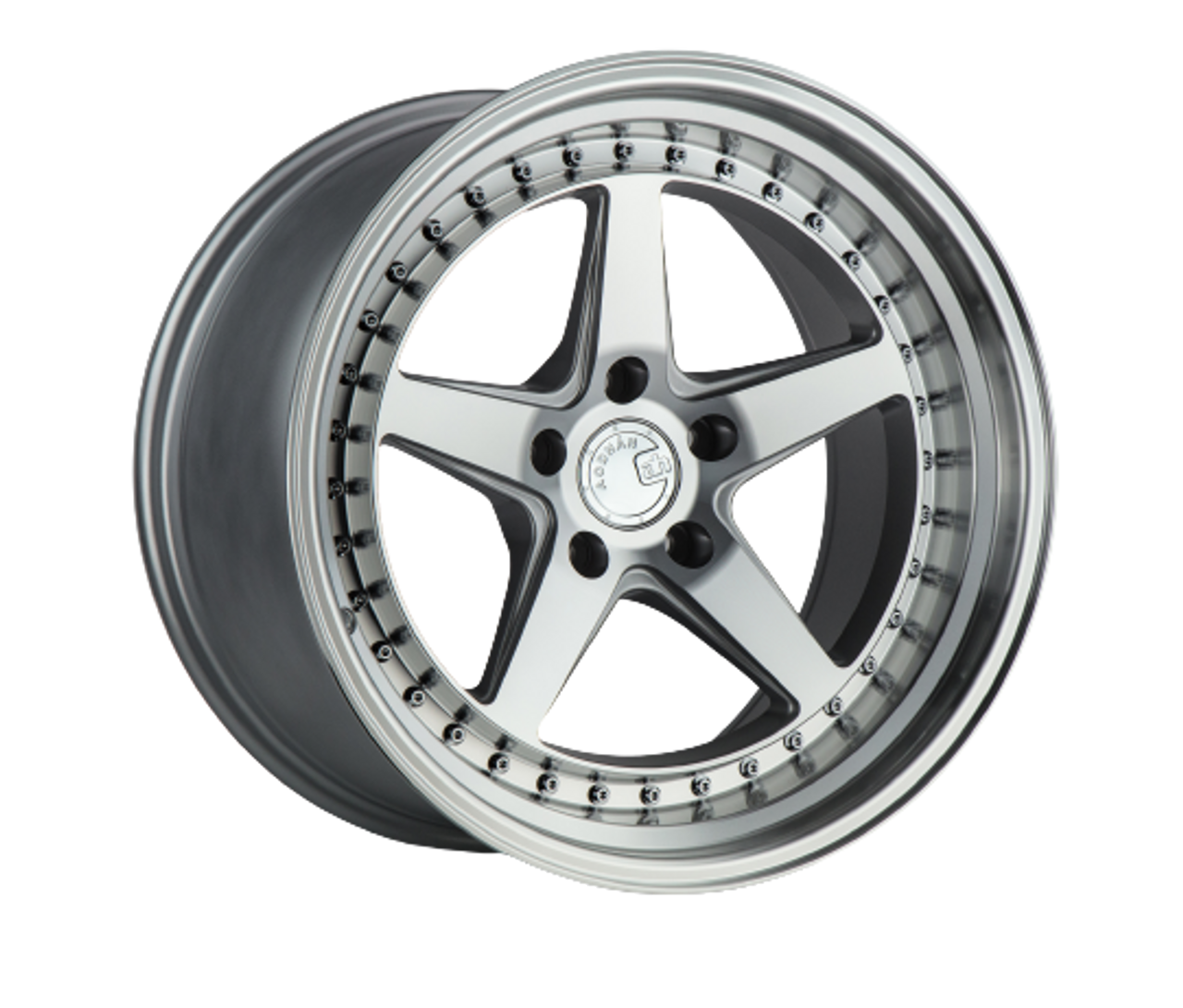 Aodhan DS05 5x100 18x8.5+35 Silver w/Machined Face - Threepieceus