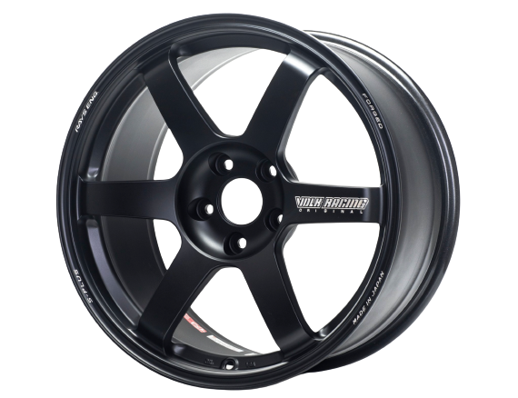 Volk Racing TE37 Saga S-Plus 5x114.3 18x9.5+38 Matte Black - Threepieceus