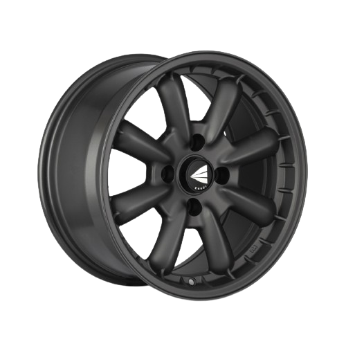 Enkei Compe 4x100 15x7+38 Matte Gunmetal - Threepieceus