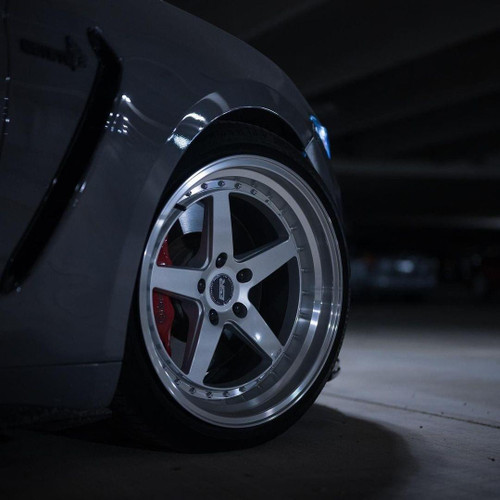 ESR Wheels CS SERIES CS5 5x110 18x9.5 +22 Hyper Silver - Threepieceus