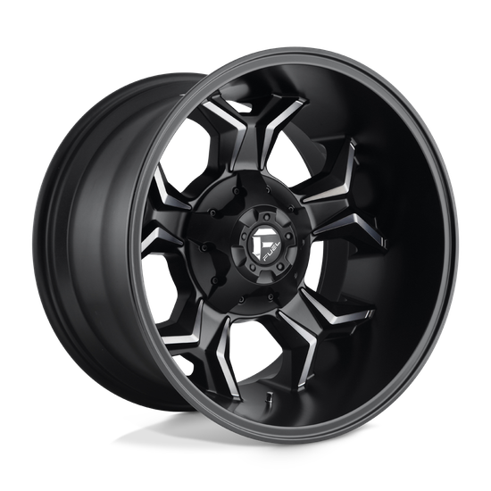 Fuel 1PC D605 AVENGER 8X170 20X12 -44 MATTE BLACK DOUBLE DARK TINT ...