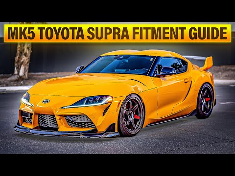 Guide to the best wheel fitment for your GR Supra - Threepieceus
