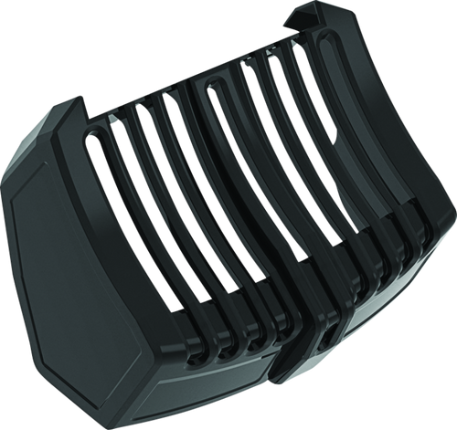 Kuryakyn Oil Cooler Cover Milwaukee-8 Black - 6418 - Threepieceus