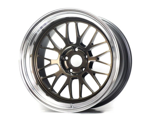 Volk Racing 21A SPEC-SR 5x114.3 18x10.5 +15 SHINING BRONZE METAL / RIM ...