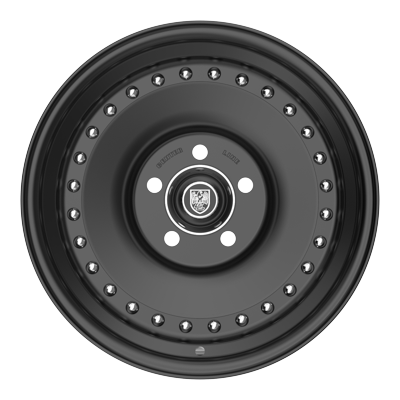 Center Line Auto Drag 2.0 5X120.65 15x8.5 +3 Satin Black Center with ...