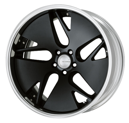 Work Gnosis Cvd 5x112 20x11.5+38 A Disk Matte Black - Threepieceus