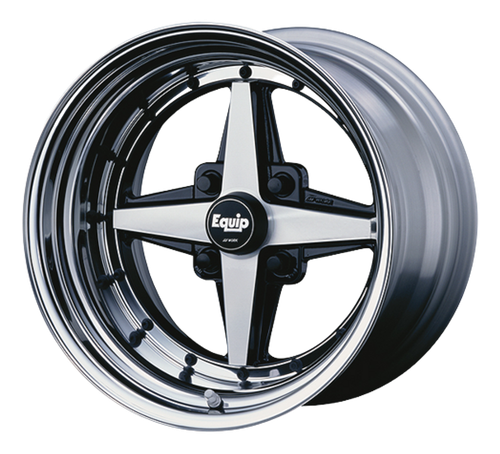Work Wheels Equip 01 Black Polish 4x100 15x8 | ThreePiece.us