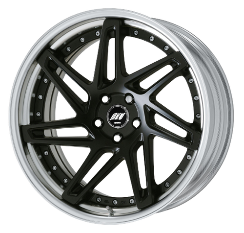 Work Zeast st3 5x112 20x9+30 O Disk Matte Black - Threepieceus