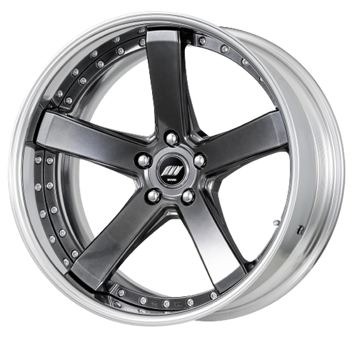 Work Zeast Black Label Bst2 5x100 19x10+12 O Disk Brilliant Silver ...