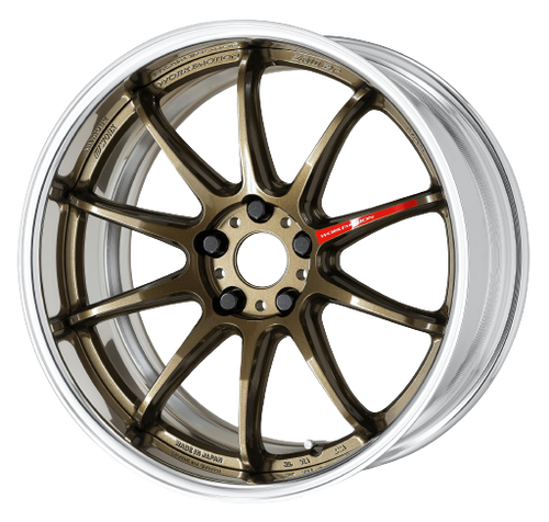 Work Zr10 2P 5x112 19x8.5 +45 Matte Bronze - Threepieceus