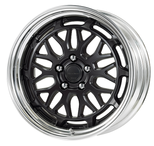 Work Seeker Mx 4x100 18x11+12 R Disk Matte Black - Threepieceus