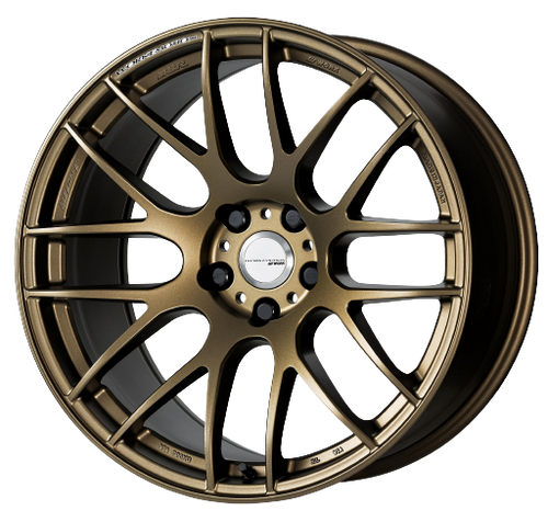 Work Emotion m8r 4x100 17x7 +53 Matte Bronze | ThreePiece.us