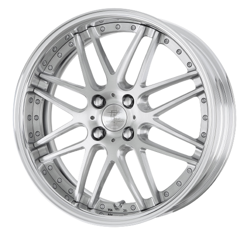 Work Rizaltado Mesh 4x100 16x7+38 A Disk Brush Silver Clear - Threepieceus