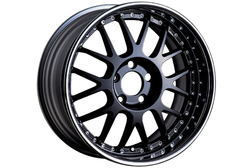 SSR Professor MS1R 4X100 17X9+16 MD Disk Black - Threepieceus