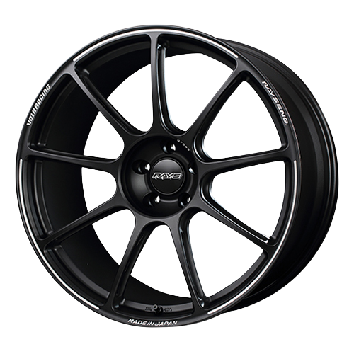 Volk Racing GT090 5x114.3 21x10.0+30 Blast Black - Threepieceus