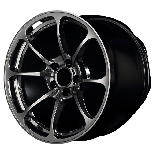 Volk Racing NE24 5x100 18x8.0+45 Shining Black Metal - Threepieceus