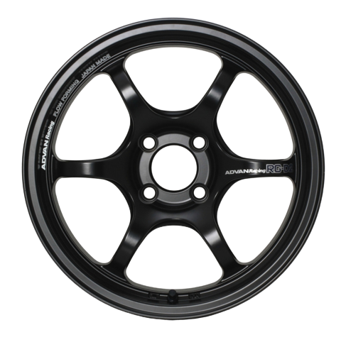 Advan Racing RG-D2 5x100 18x8.0+47 Semi Gloss black - Threepieceus