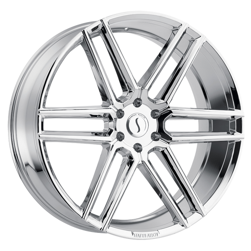 Status TITAN 5X114.3 22X9.5 +30 CHROME - Threepieceus