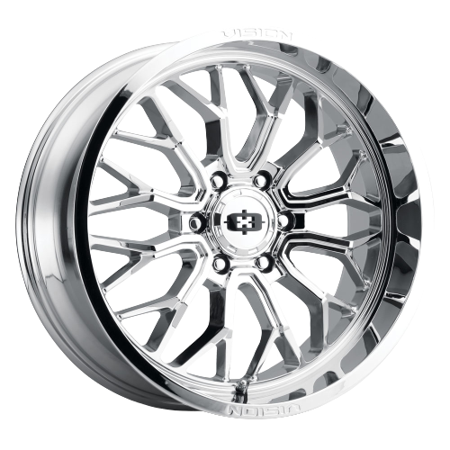 Vision Off-Road 402 Riot 5x150 22x12-51 Chrome - Threepieceus