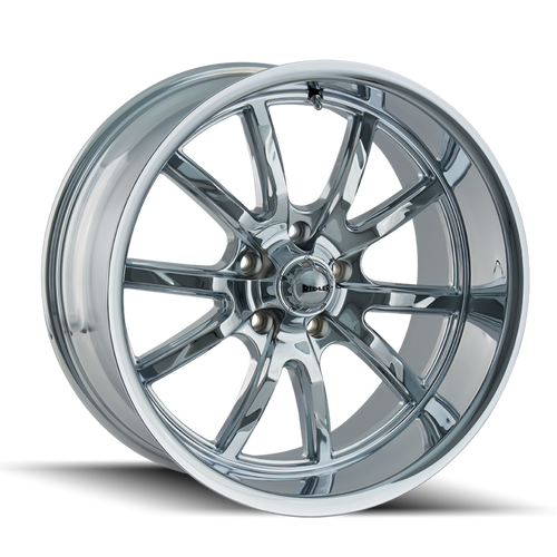Ridler Type 650 5x120.65 18x8+0 Chrome - Threepieceus