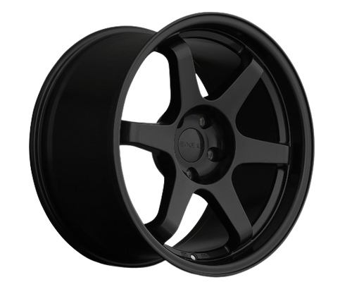 9six9 SIX-1 5x114.3 18X10 +20 Matte Black - Threepieceus