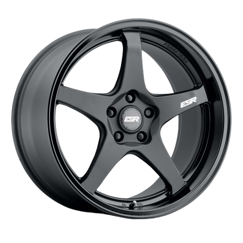 ESR Wheels APEX SERIES AP5 5x100 18x9.5 +35 Matte Black - Threepieceus