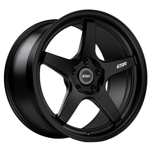 ESR Wheels APEX SERIES APX5 5x108 18x9.5 +35 Matte Black - Threepieceus