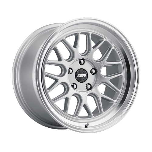 ESR Wheels CR SERIES CR01 5x120 18x9.5 +15 Hyper Silver - Threepieceus