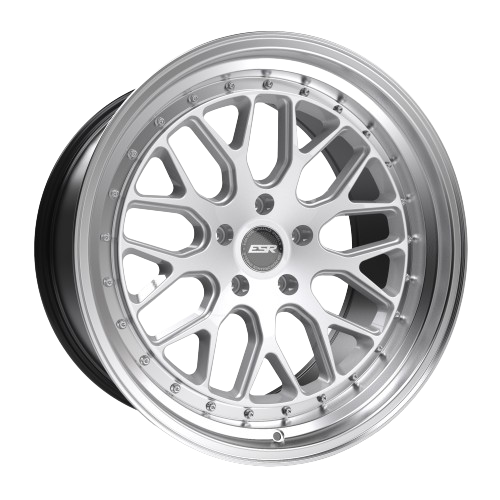ESR Wheels CS SERIES CS01 5x105 18x8.5 +30 Hyper Silver - Threepieceus
