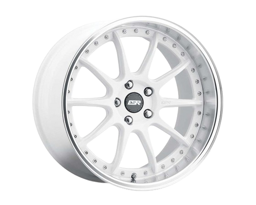 ESR Wheels CS SERIES CS12 5x100 18x8.5 +30 Gloss White - Threepieceus
