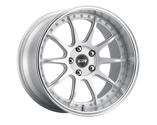ESR Wheels CS SERIES CS12 5x100 18x8.5 +30 Hyper Silver - Threepieceus