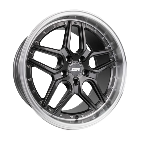 ESR Wheels CS SERIES CS15 5x108 18x9.5 +22 Gloss Graphite - Threepieceus