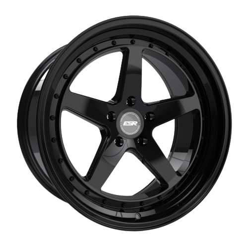 ESR Wheels CS SERIES CS5 5x105 18x8.5 +30 Gloss Black - Threepieceus