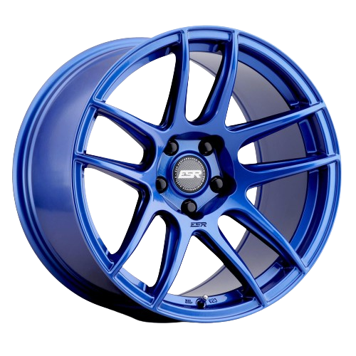 ESR Wheels CS SERIES CS8 5x115 18x10.5 +22 Gloss Apex Blue - Threepieceus