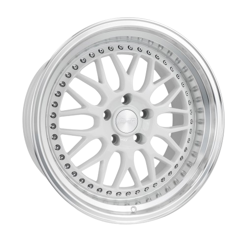 ESR Wheels SR SERIES SR01 5x110 17x8.5 +30 Gloss White - Threepieceus