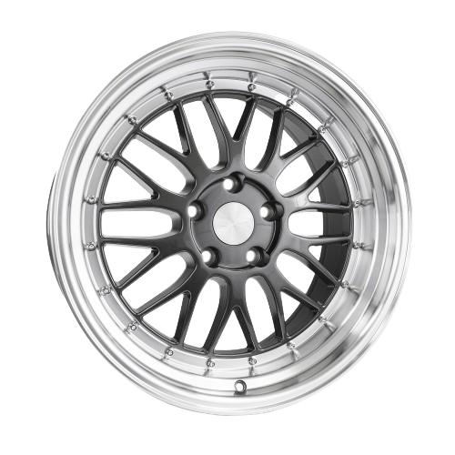 ESR Wheels SR SERIES SR05 5x112 18x10.5 +22 Gloss Graphite - Threepieceus