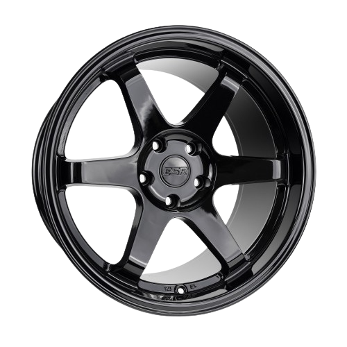 ESR Wheels SR SERIES SR07 5x112 18x10.5 +22 Gloss Black - Threepieceus