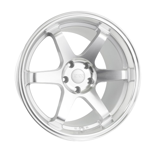 ESR Wheels SR SERIES SR07 5x115 18x8.5 +30 Hyper Silver - Threepieceus