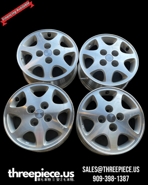 Nissan Silvia Oem Wheels 4x114.3 15x6+40 - Threepieceus