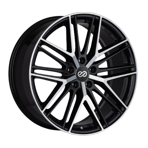 Enkei Phantom 5x120 20x8.5+40 Black Machined - Threepieceus